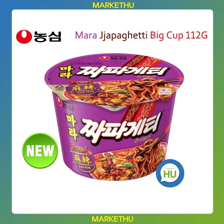 [Nongshim] Mala Jjapaghetti Big Cup 112G/Korean Ramen | Shopee Malaysia
