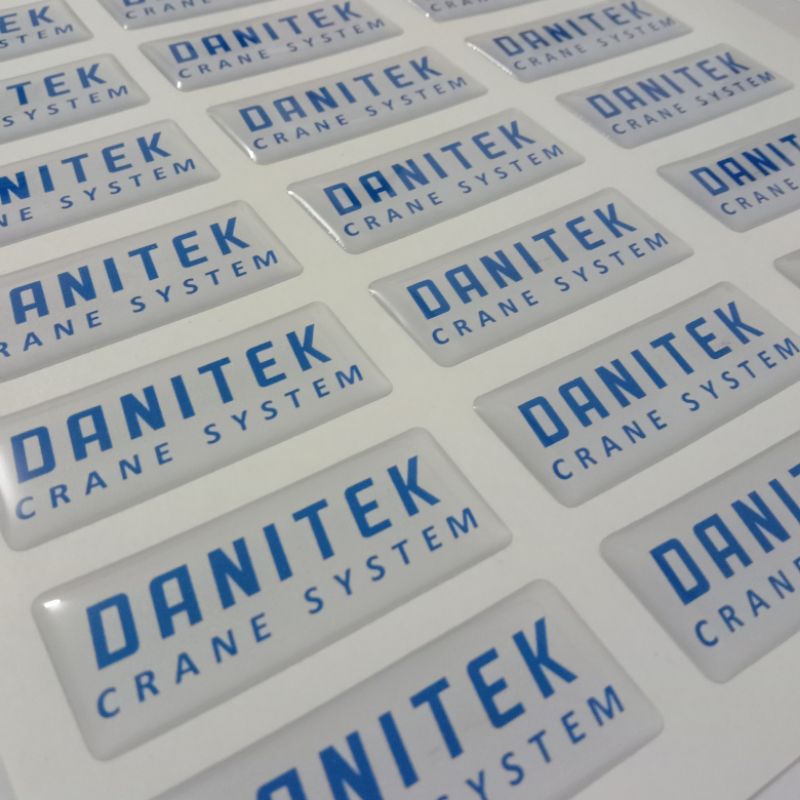 Label Sticker EPOXY Custom Design (Bulk Order) | Shopee Malaysia