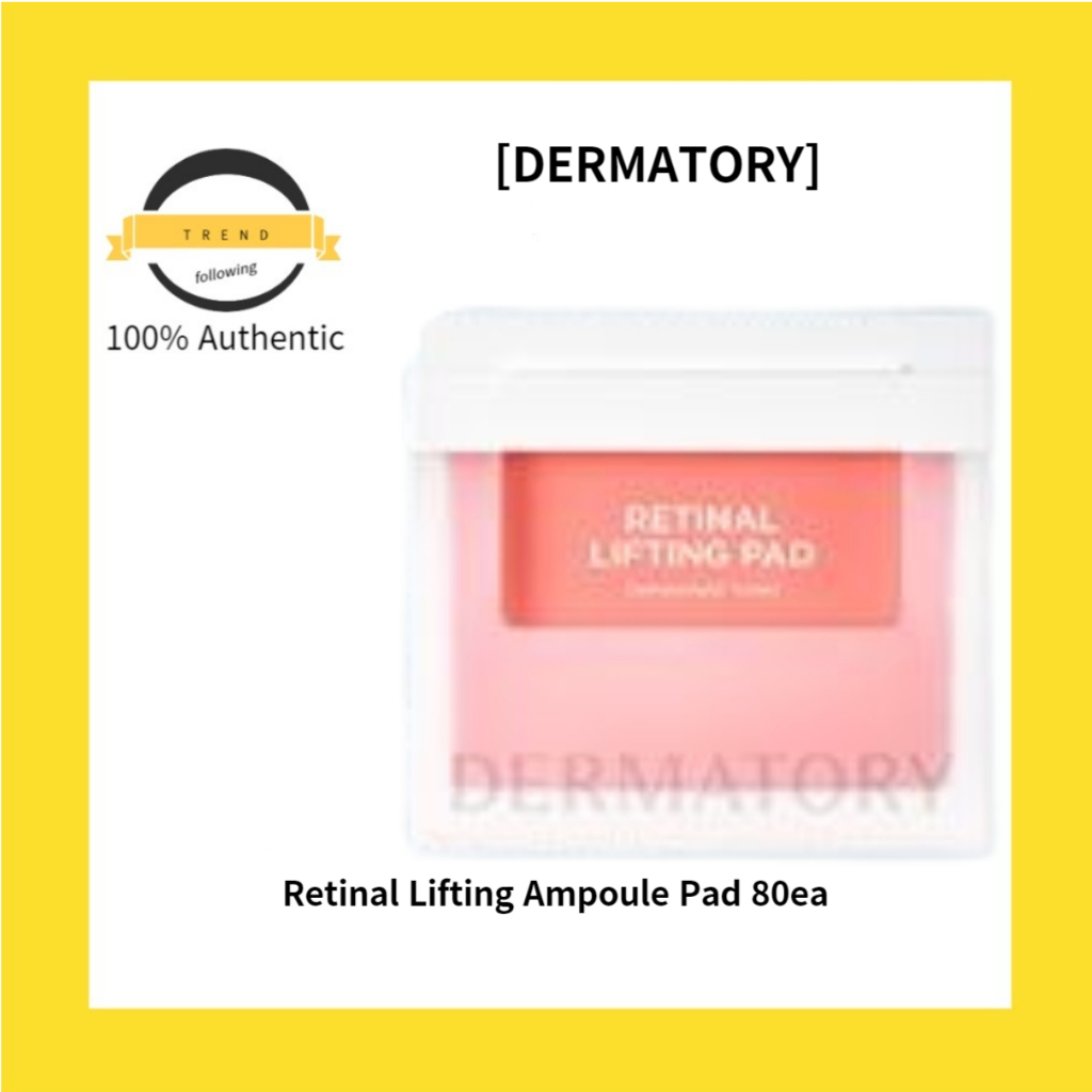 [DERMATORY] Retinal Lifting Ampoule Pad 80ea | Shopee Malaysia