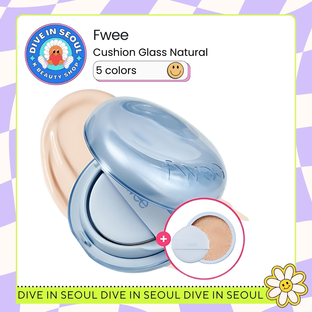 [FWEE] Cushion Glass Natural – 5 colors / SPF50+ PA+++ | Shopee Malaysia