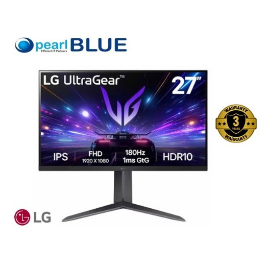 LG 27GS65F-B 27IN IPS FULL HD 180HZ GAMING MONITOR | Shopee Malaysia