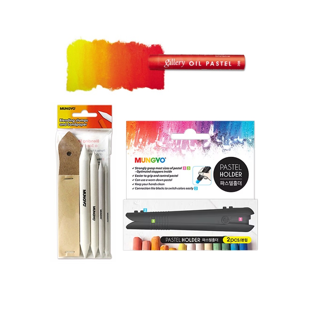 MUNGYO Oil Pastel Tools and Single Color | Shopee Malaysia
