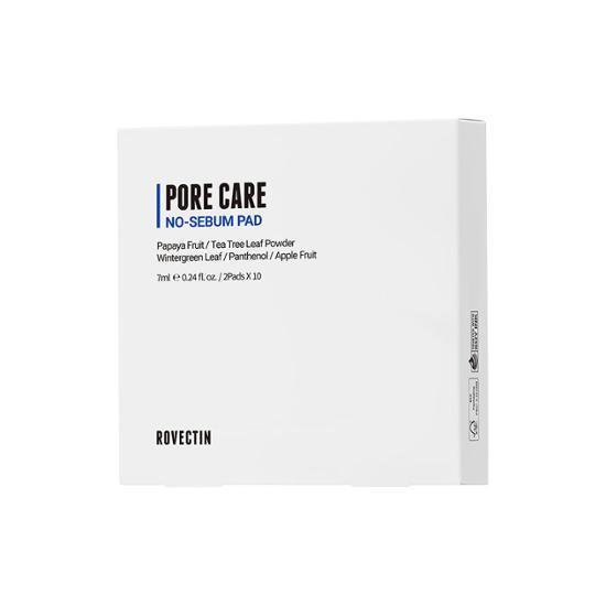 ROVECTIN Pore Care No Sebum Pad Portable (20P) | Shopee Malaysia