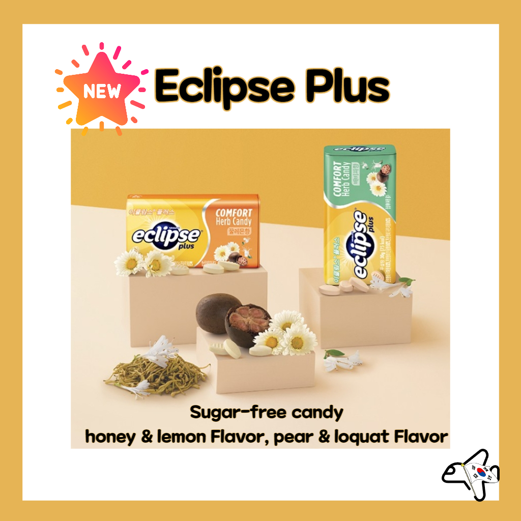 New Eclipse Plus/Sugar Fee Candy/ Herbal candy /Honey & Lemon Flavor/Pear & Loquat Flavor ...