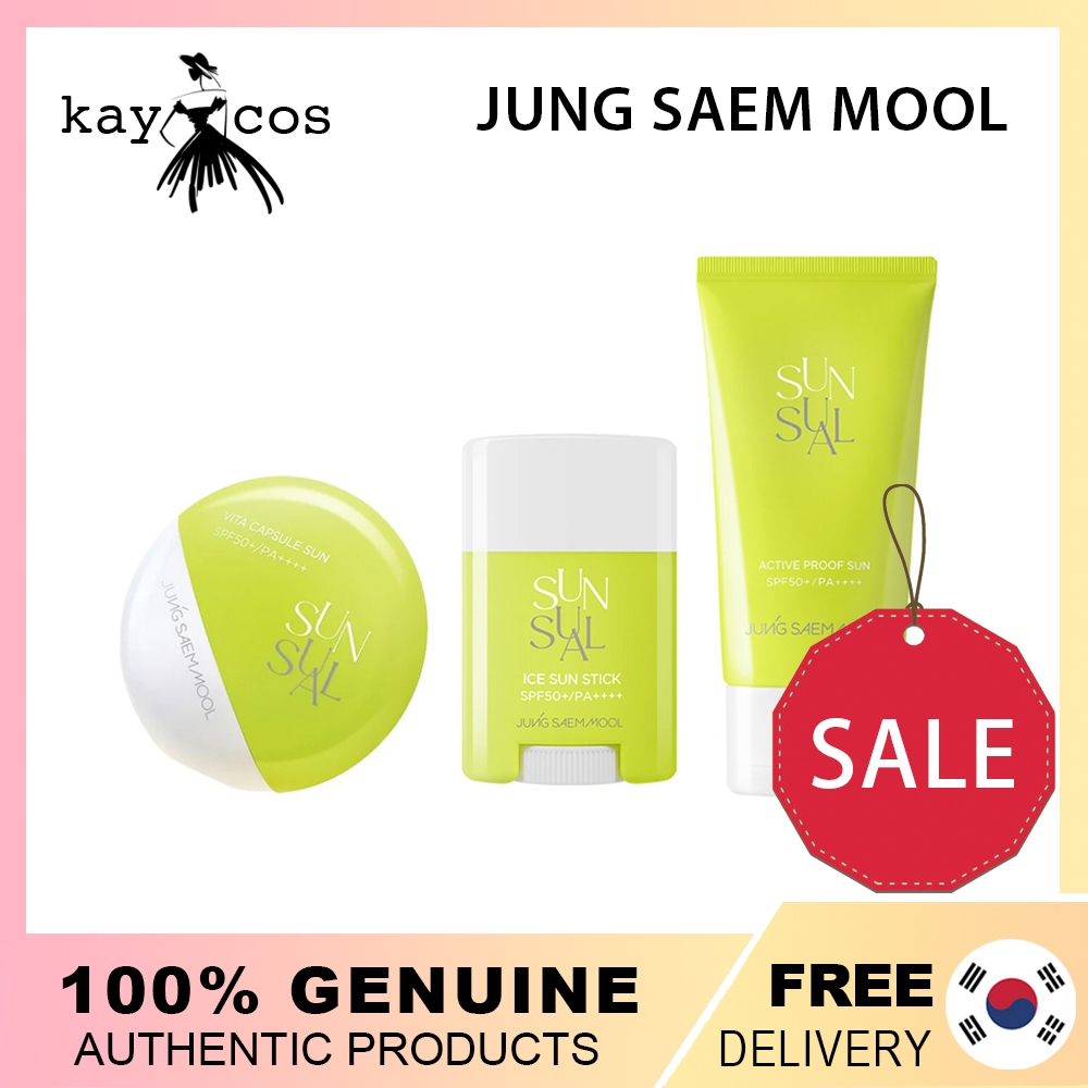 JUNG SAEM MOOL Sunsual Vita Capsule Sun / Active Proof Sun / Ice Sun ...