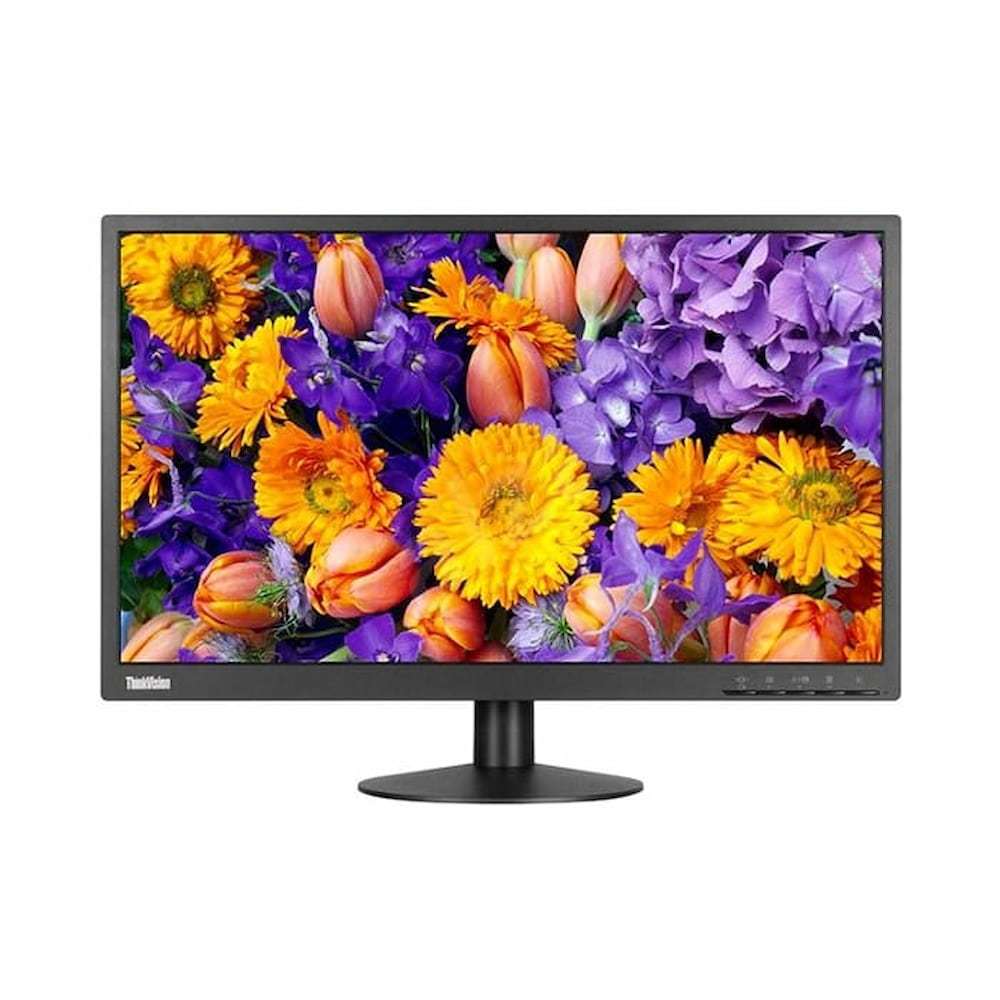 Lenovo ThinkVision E24-10, 23.8" IPS FHD Flat Panel Monitor VGA + DP ...