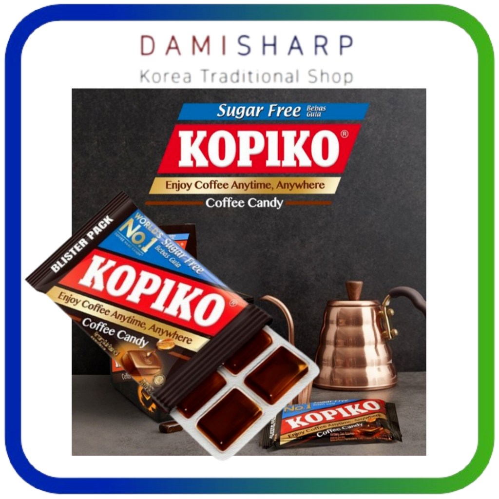 Kopiko Sugar Free Coffee Flavored Candy 32 g x 1 Blister Pack (nobox ...