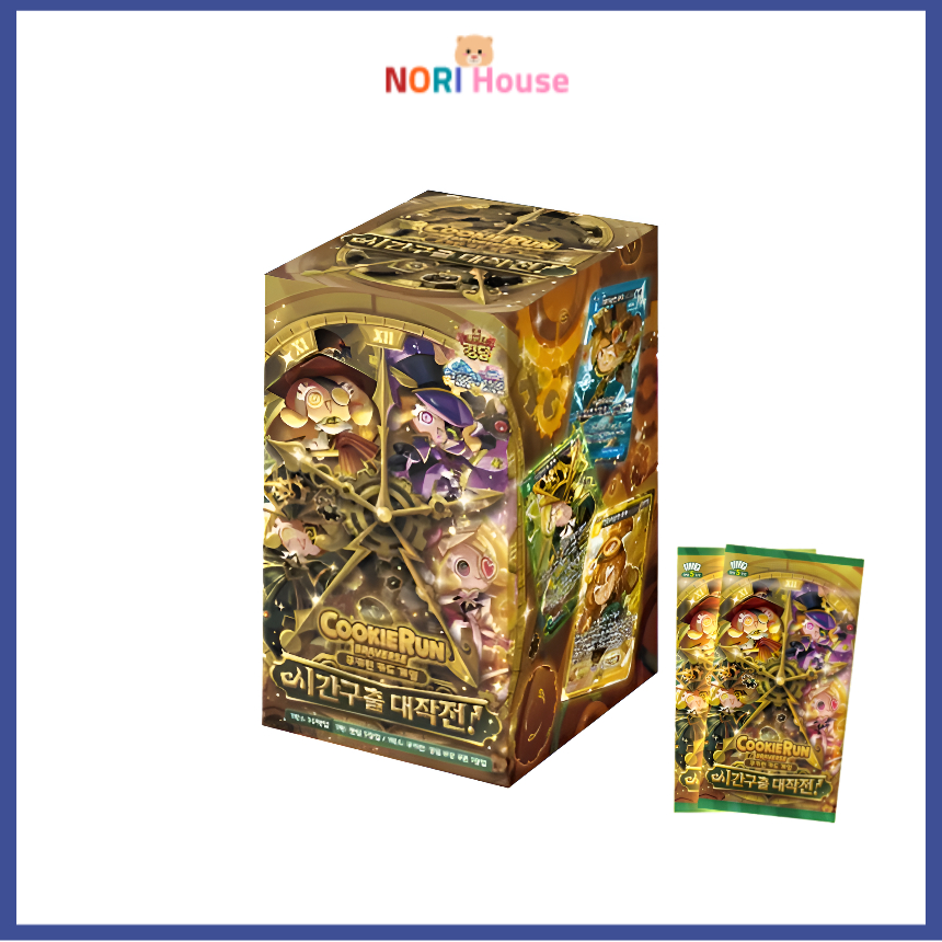 Cookie Run Kingdom Braverse TCG Card Vol6 Time Rescue Booster Pack 1 ...