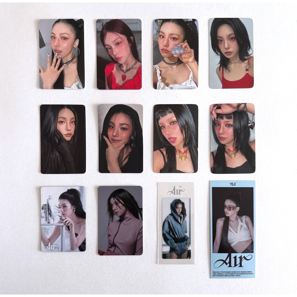 ITZY Yeji 1st Mini Album AIR JYP Shop Withmuu Applemusic POB Official ...