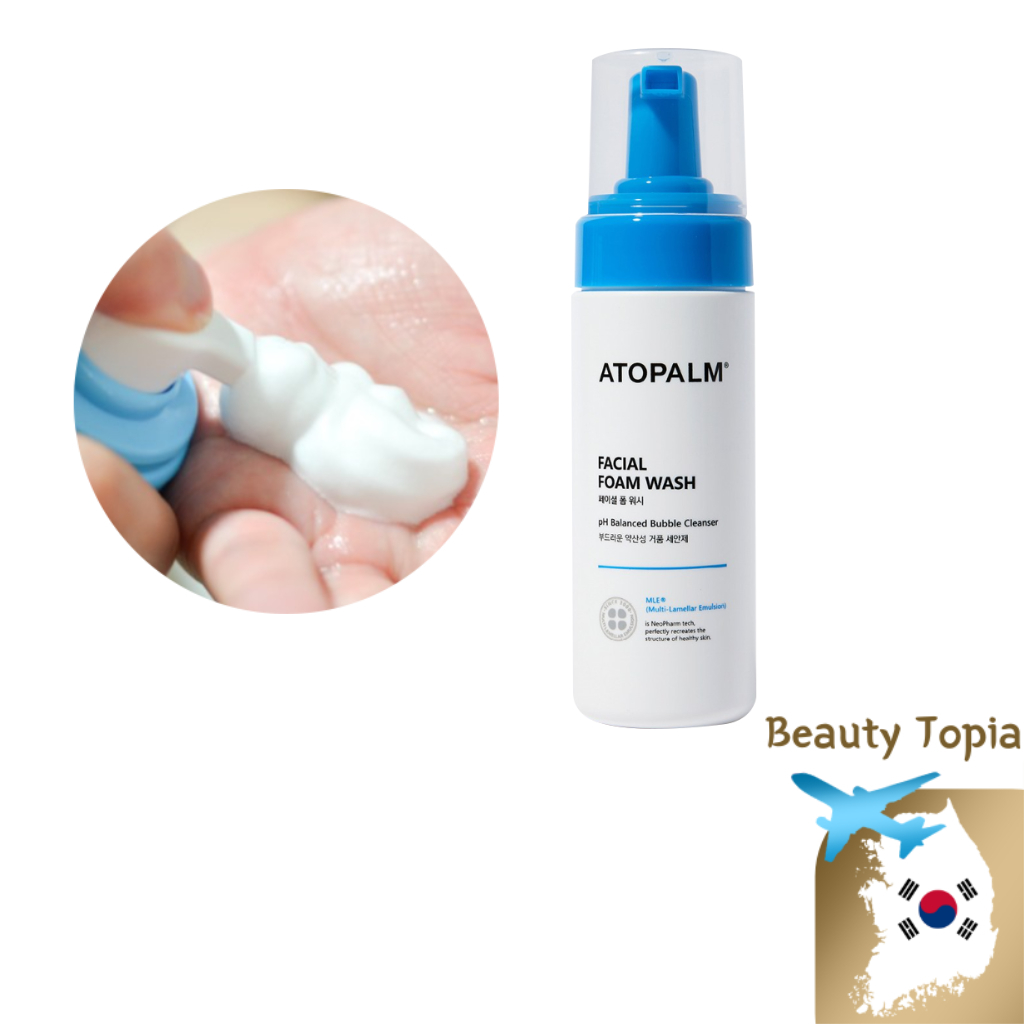 ATOPALM Facial Foam Wash 150ml cleanser for baby facial cleanser facial ...