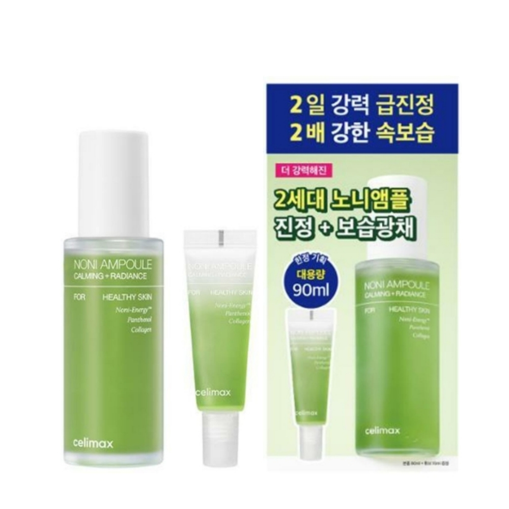 【Celimax】 The Real Noni Energy Ampoule 80ml + 10ml Special Set Calming+ ...