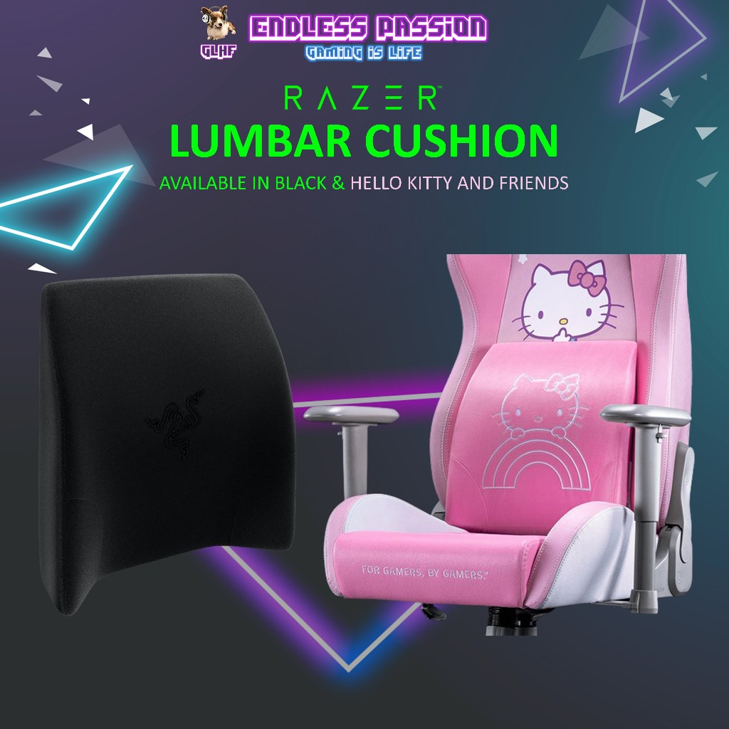 Razer Lumbar Cushion - Lumbar Support for Gaming Chairs | Shopee Malaysia