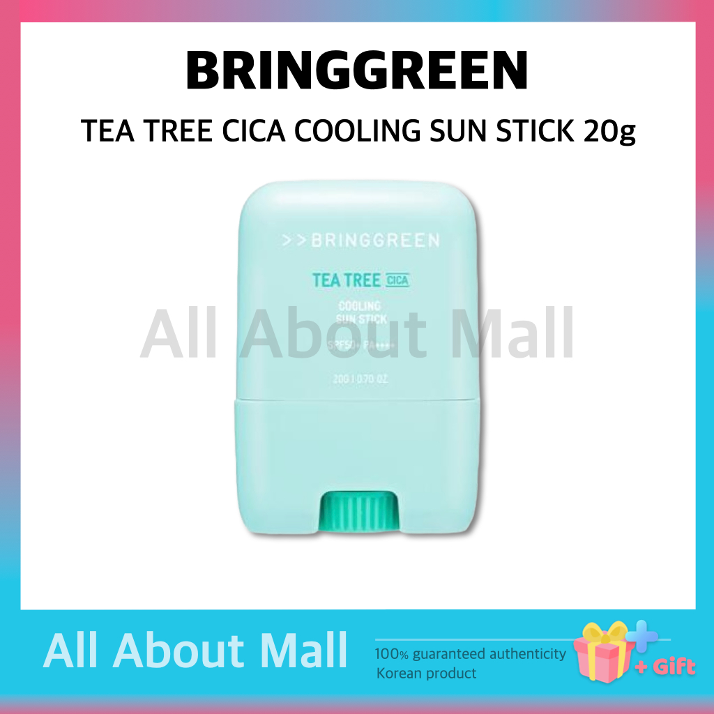 [BRINGGREEN] TEA TREE CICA COOLING SUN STICK 20g / Soothing / Sebum ...