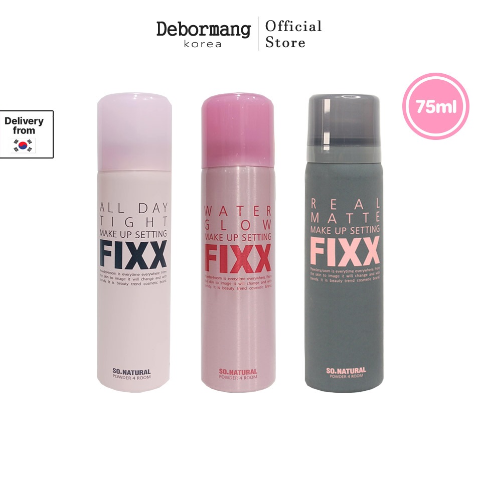 [Genuine] Sonatural Makeup Setting Fix (Glow Type/Matte Type/All Day ...