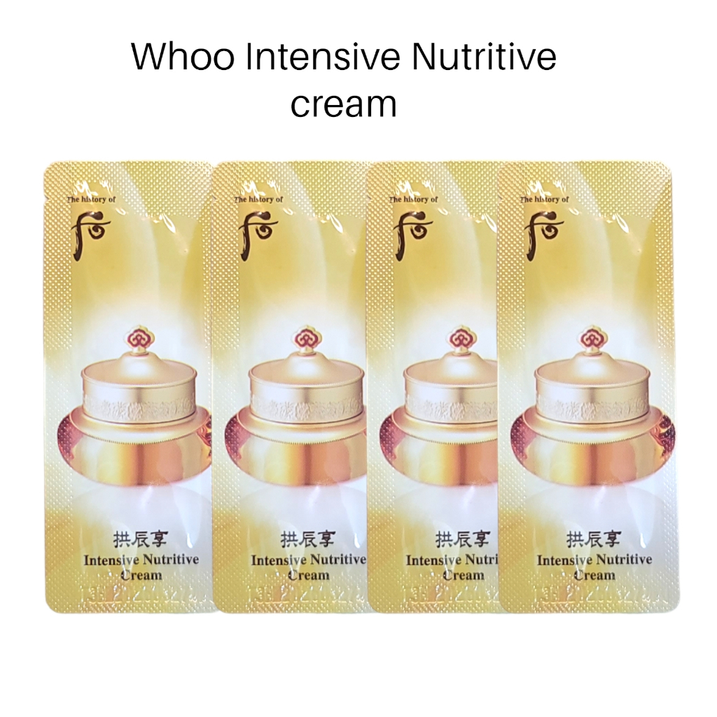 [THE WHOO] Gongjinhyang Intensive Nutritive CREAM 1ml | Shopee Malaysia
