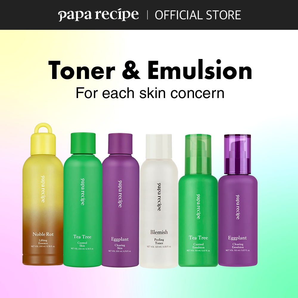papa recipe Toner Skin & Emulsion 6 types | Shopee Malaysia