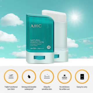 AHC Natural Perfection Double Shield Sunstick 22g+14g Waterproof ...