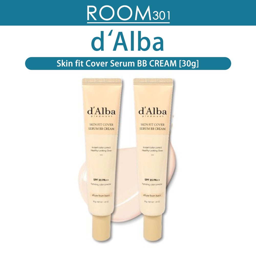 [d'Alba] Skin Fit Cover Serum BB Cream (30g) Dalba Sun screen (SPF35 ...
