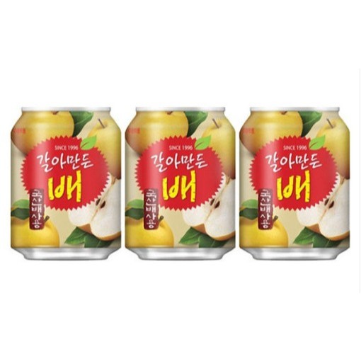Korean Juice Dessert Beverage (Chicken Pear) 238 ml (Bundle of 3 cans) | Shopee Malaysia