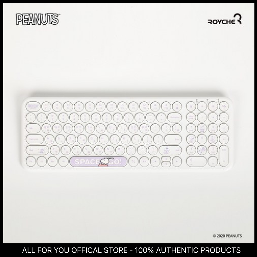 [Royche x Peanuts] Snoopy Silent Wireless Standard Slim Keyboard ...