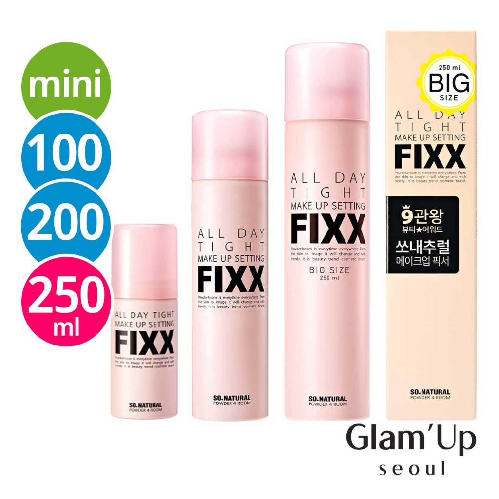 [So Natural] (Event) All Day Tight Make Up Setting Fixx Makeup Fixer ...