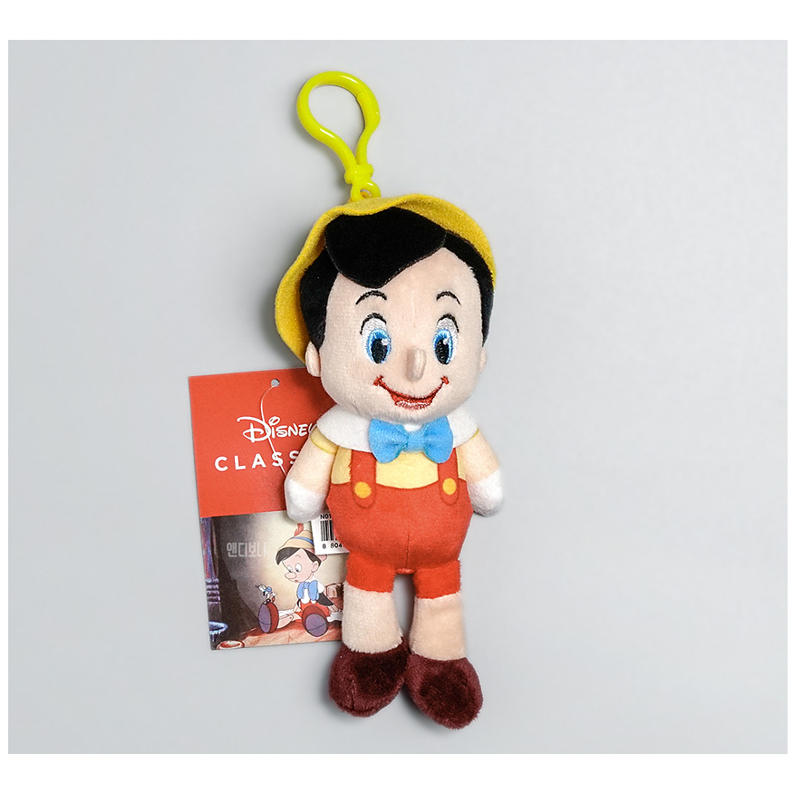Disney Pinocchio Plush type Key Ring Key Chain Bag Purse Charm ...