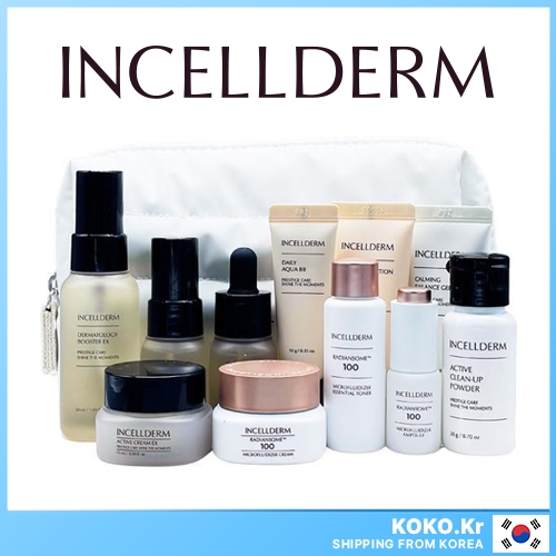 INCELLDERM 2024 Travel Kit 11pcs with FREEBIES | Shopee Malaysia