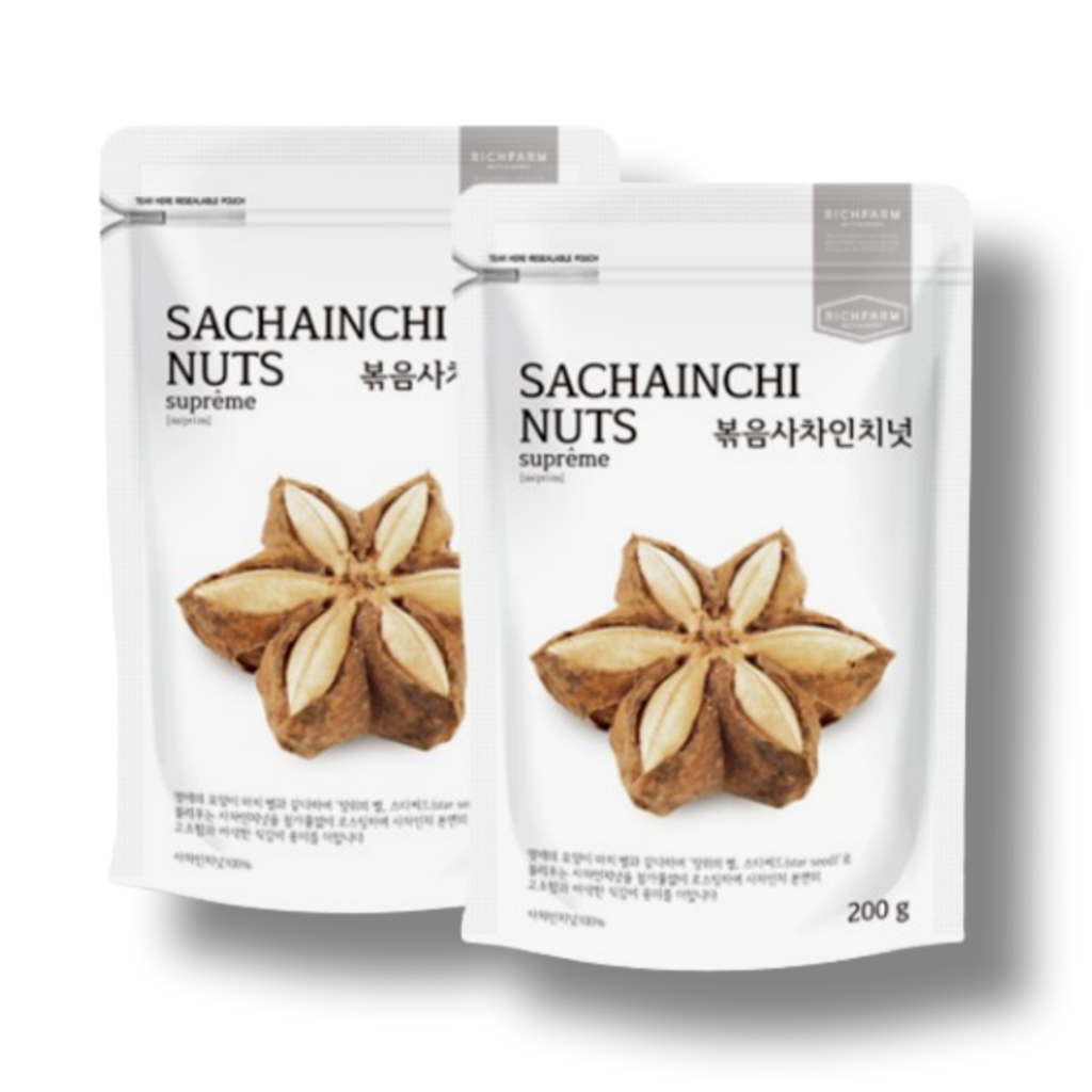 RichFarm Nuts Roasted Sacha Inchi Nuts, 200g | Shopee Malaysia
