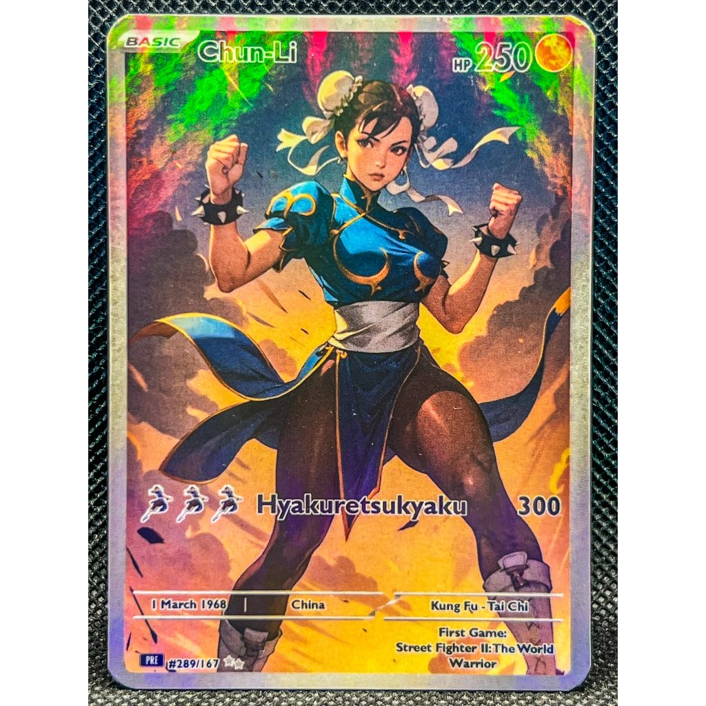 Street Fighter: Chun-Li SAR Pokemon Card | Shopee Malaysia