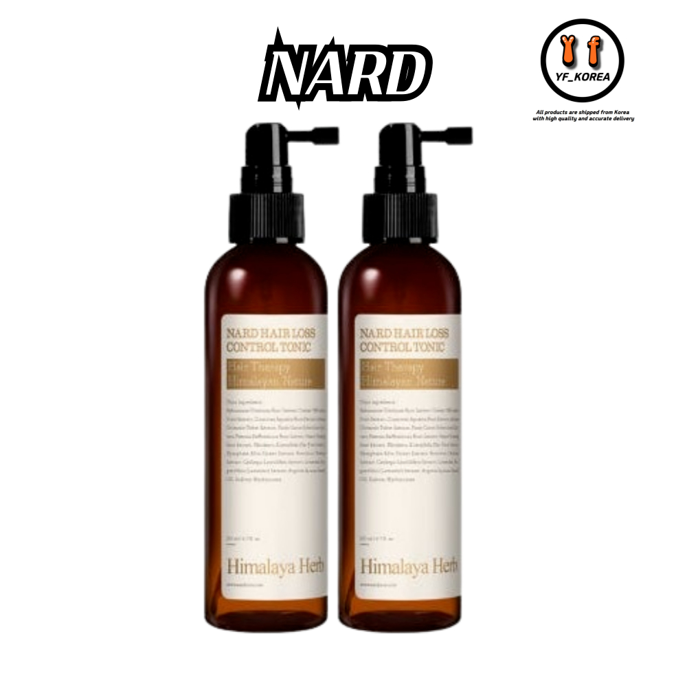 [1+1] NARD Hair Tonic for Scalp Elasticity & Hair Loss Care 200ml + Free Gift | Shopee Malaysia