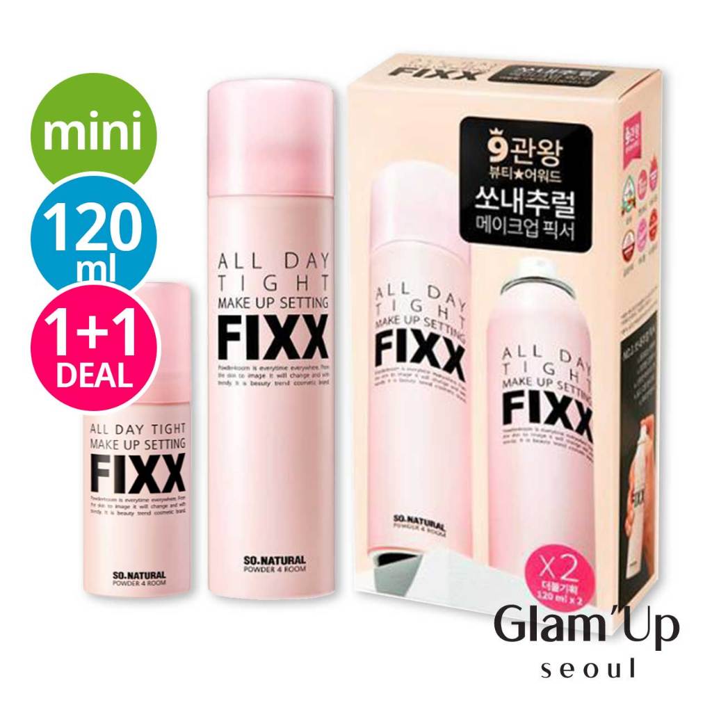 [So Natural] (Event) All Day Tight Make Up Setting Fixx Makeup Fixer ...