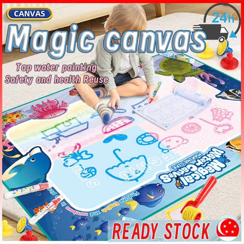 Aqua Magic Water Drawing Cloth Doodle Mat Extra Large Doodling Mat ...
