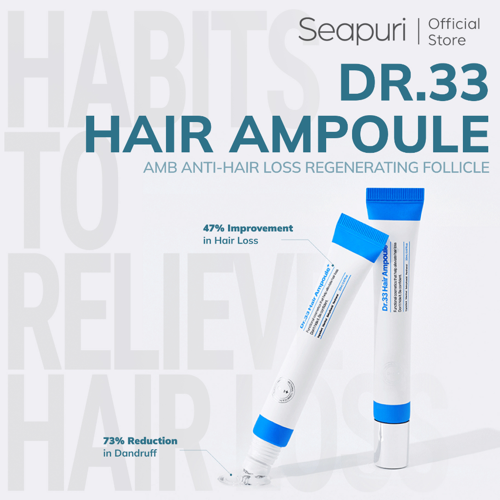 [Seapuri Official] Dr.33 Scalpy Anti Hair Loss Ampoule | Scalp Health ...