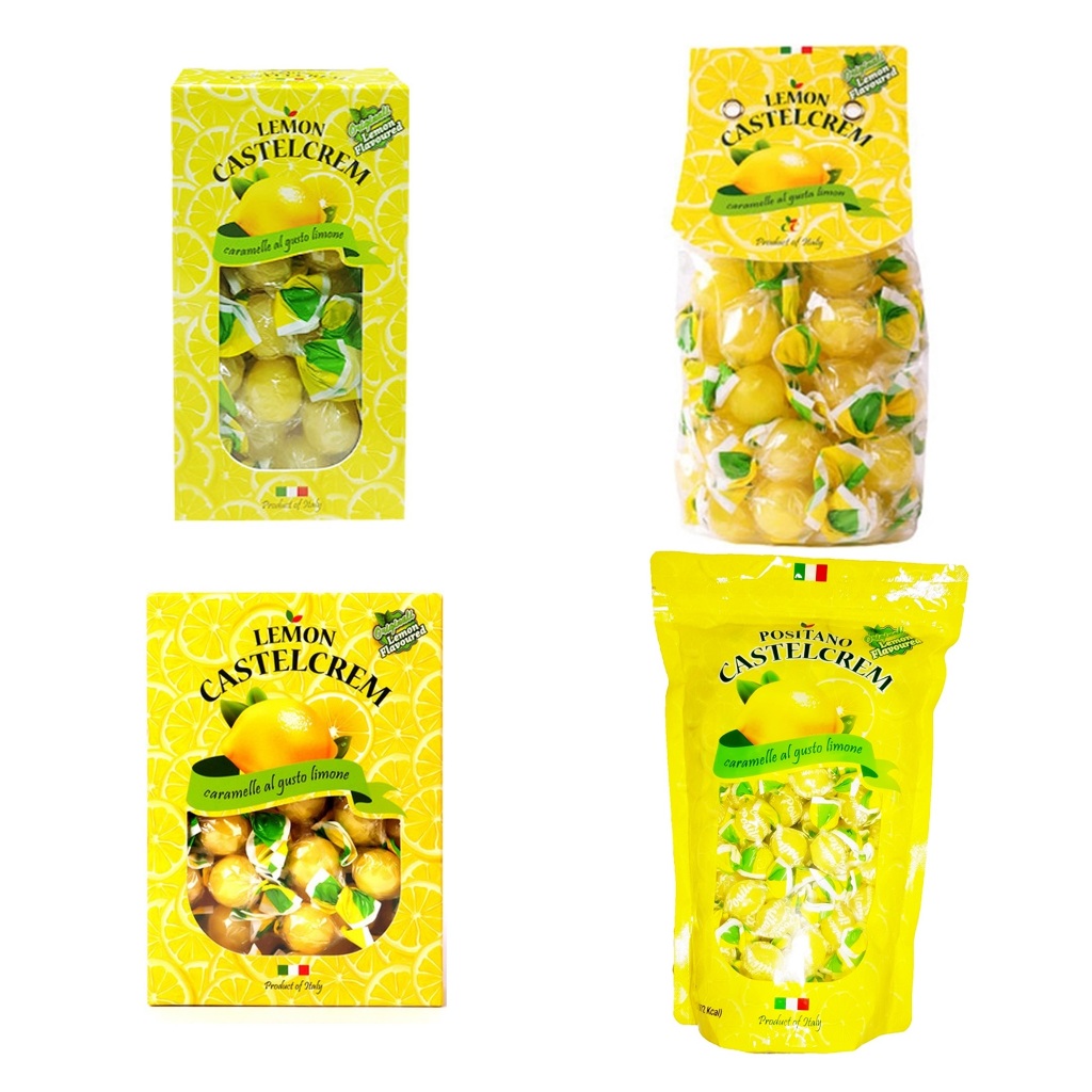 [Castelcrem] Positano Lemon Candy 145g / 200g / 250g/ 750g / Made in ...