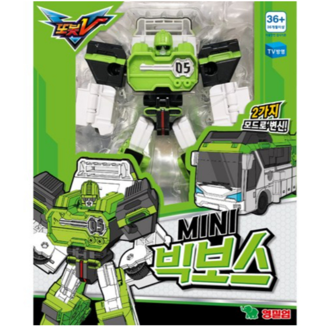 [TOBOT] TOBOT V MINI Big Boss, Transforming Robot | Shopee Malaysia
