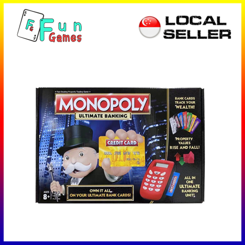 Monopoly Bank - Digital Banking Edition | Fast-Paced Family Board Game ...