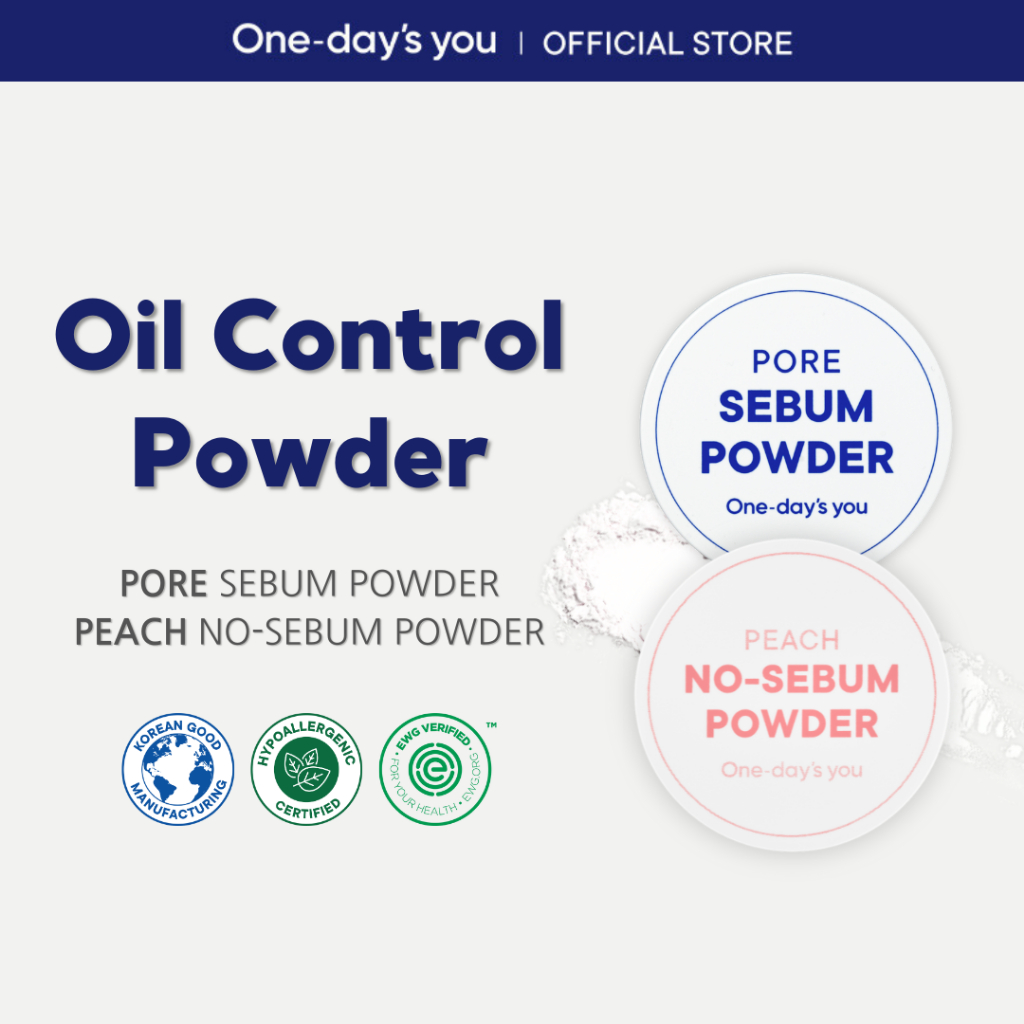 [Powder] Oil Control / Pore Covering / Matte Finish/ Tone up | ONE DAY ...