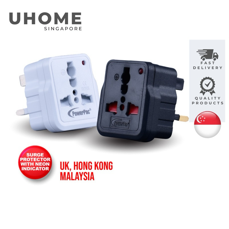 PowerPac Universal Travel Adapter (PT13) UK, | Shopee Malaysia