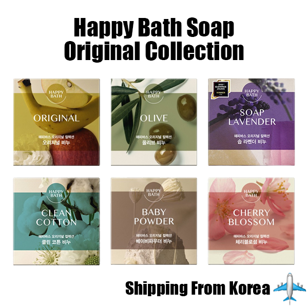 [Happy Bath] Original Collection Soap 90g｜Original / Olive / Soap ...