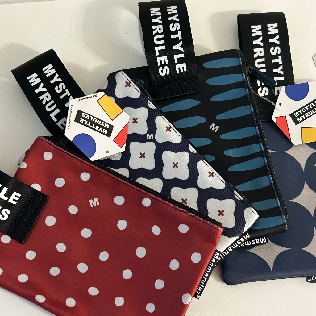 Masmarulez Pattern Strap Pouch back (Random) | Shopee Malaysia