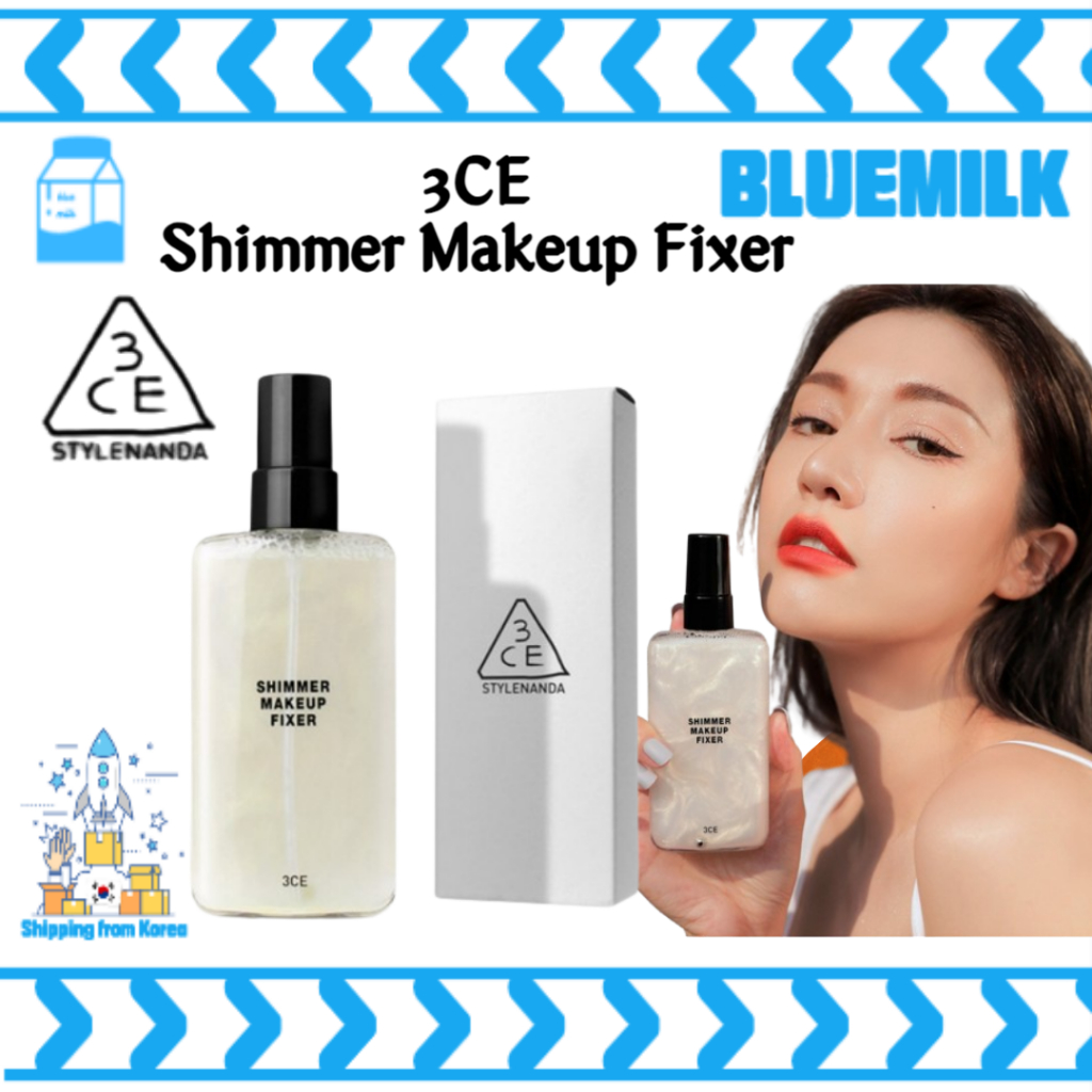 3CE Makeup Locking Spray with Emulsion to Create a Glossy Foundation ...