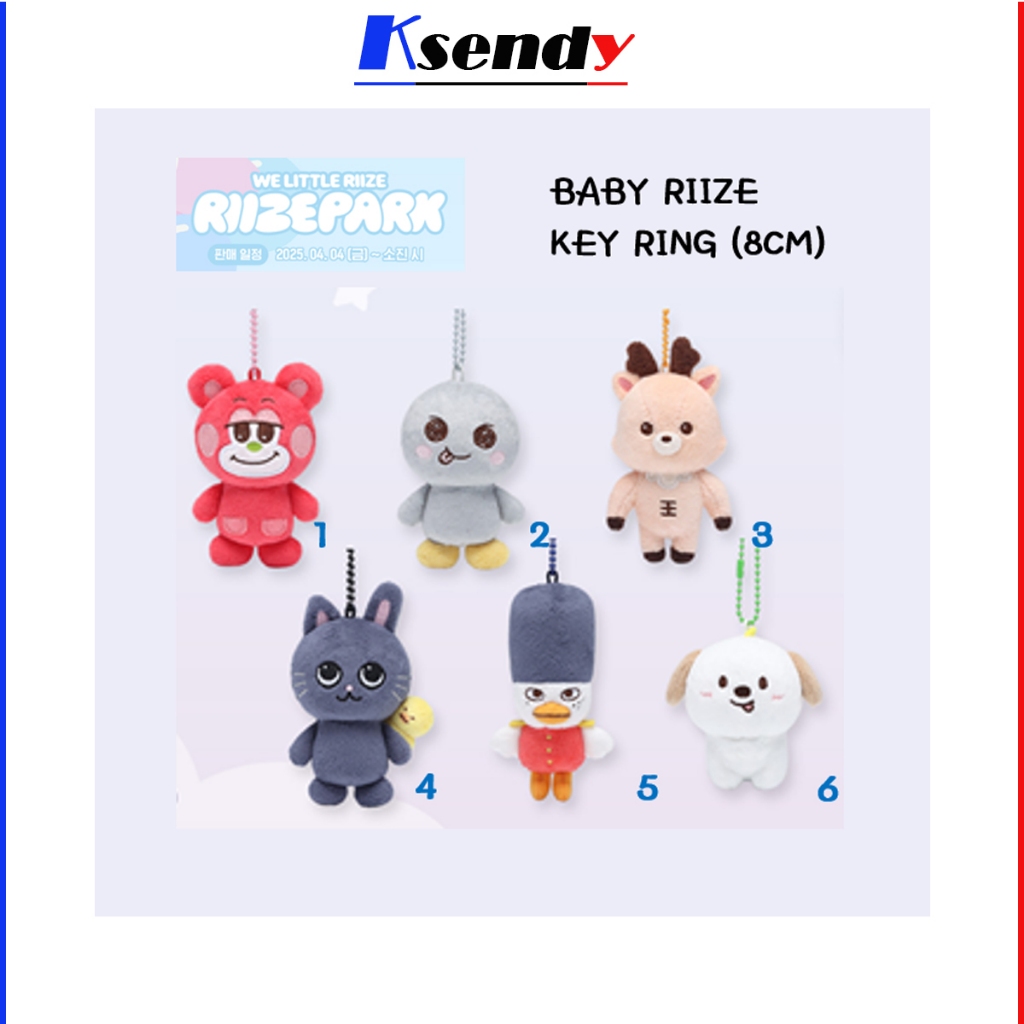 RIIZE PARK : Baby Riize Key Ring (8cm) | Shopee Malaysia