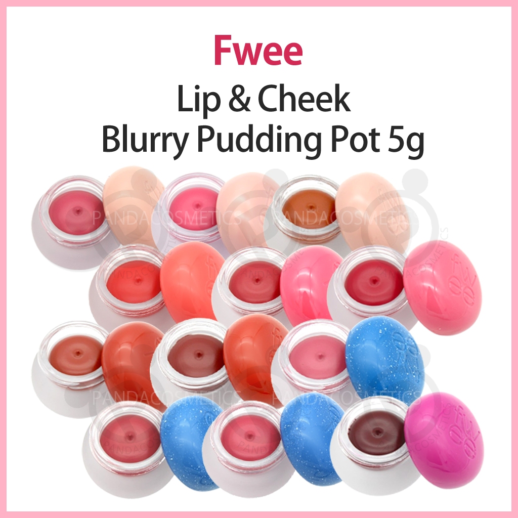 [Fwee] Lip & Cheek Blurry Pudding Pot 5g (NEW Colors) | Shopee Malaysia