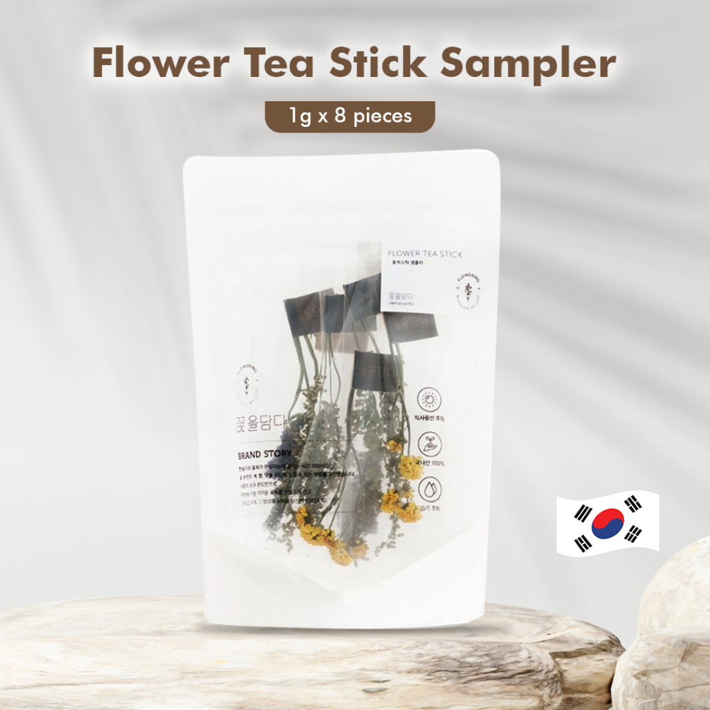Flower Tea Stick Sampler (8ea) | Shopee Malaysia