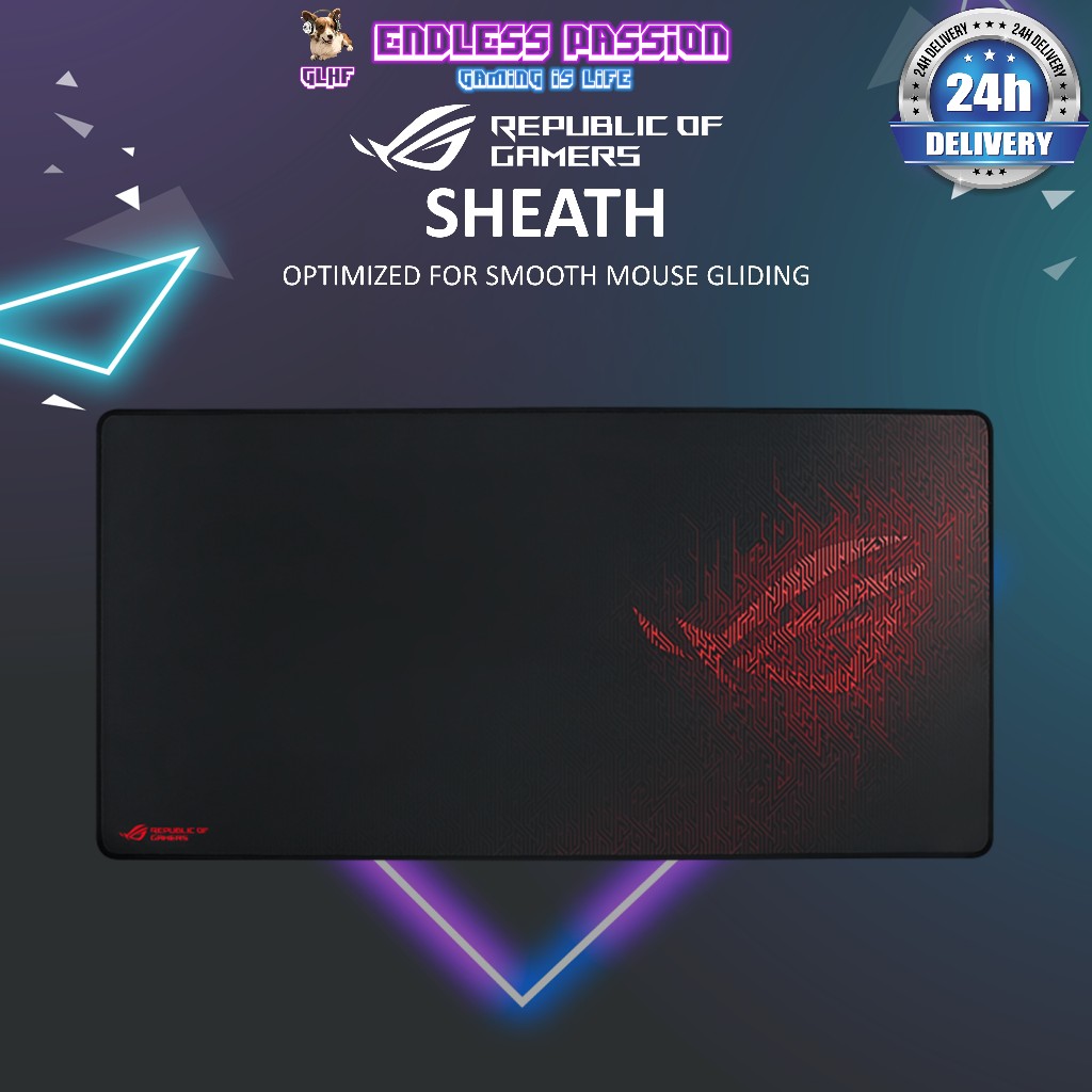 Asus ROG Sheath Gaming Mouse Pad - Extended | Shopee Malaysia