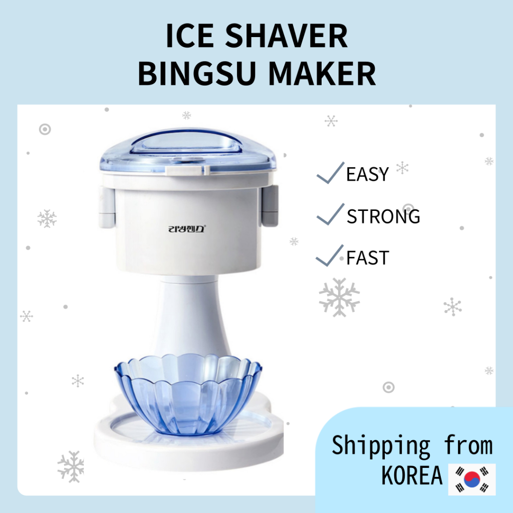 [BINGSU MAKER] SHAVED ICE AUTOMATIC MACHINE | Shopee Malaysia