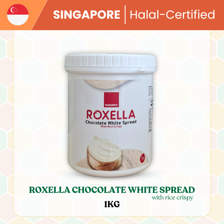 Backaldrin Roxella Chocolate White Spread with Rice Crispy - 1KG ...