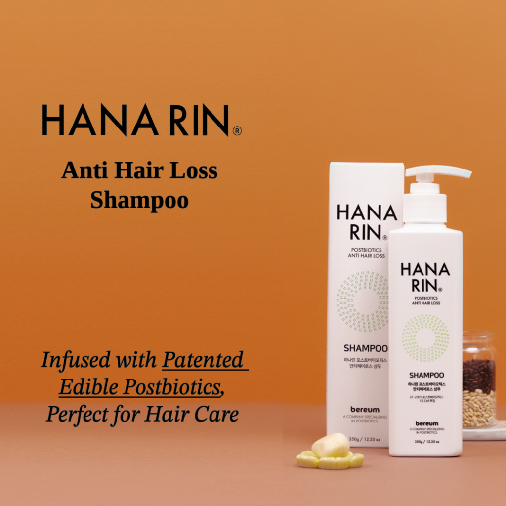 [HANARIN] Anti Hair Loss Postbiotics Shampoo / Featuring Edible ...