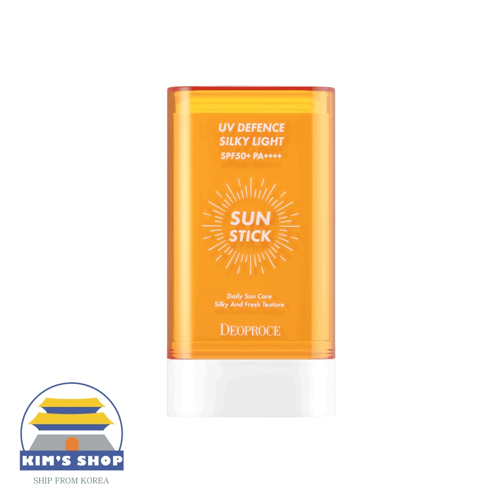 DEOPROCE uv defence silky light sun stick spf50+ pa++++ 19g | Shopee Malaysia