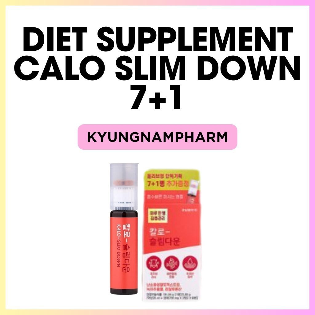 [kyungnampharm] DIET SUPPLEMENT CALO SLIM DOWN 7+1/8 days diet/Body fat ...